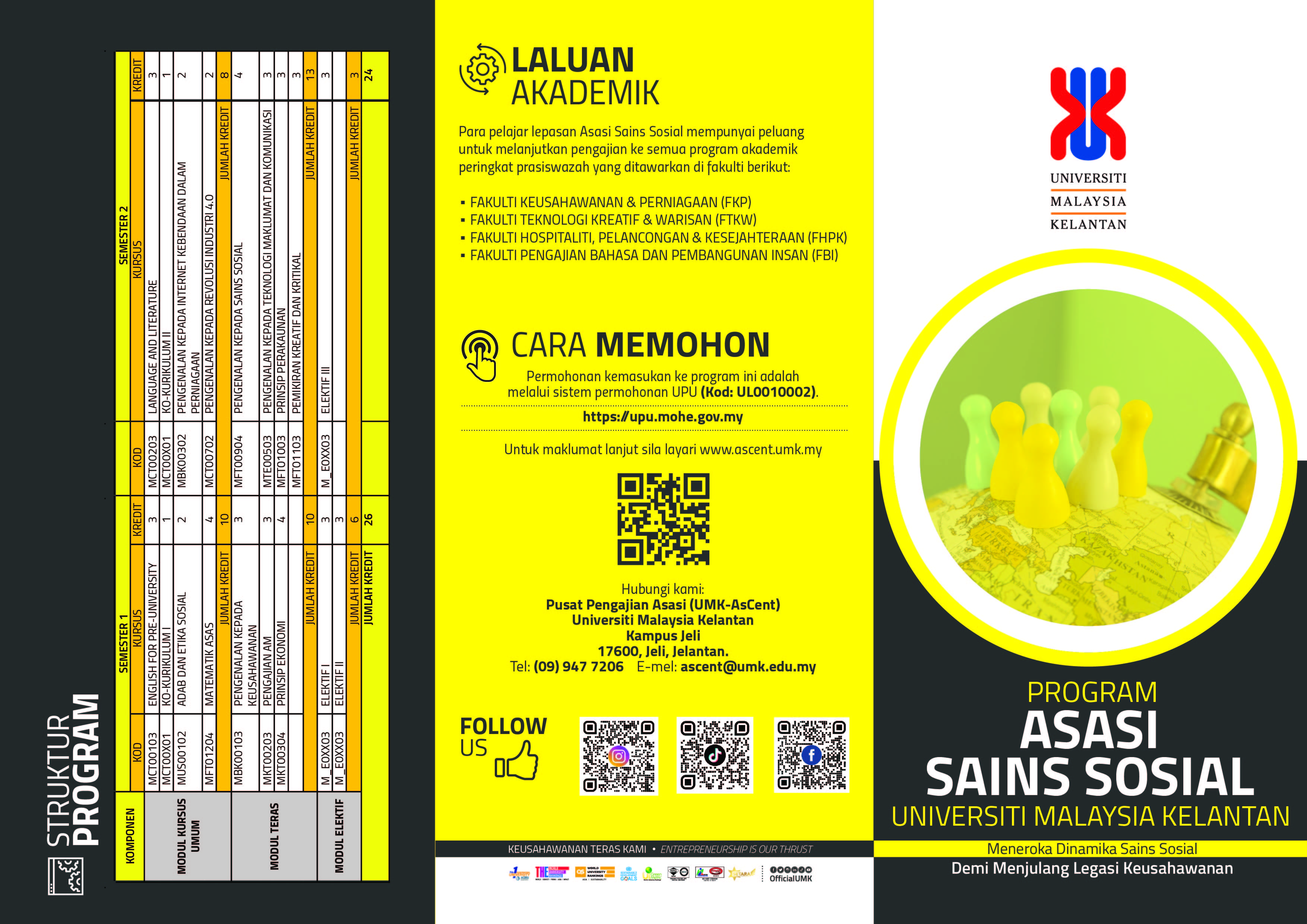 PROGRAM ASASI SAINS SOSIAL - Centre for Foundation Studies Universiti ...