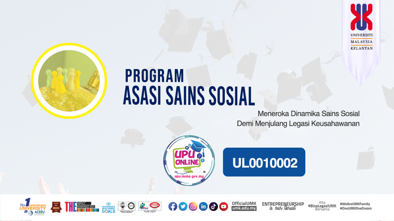 Program Asasi - Pusat Pengajian Asasi Universiti Malaysia Kelantan