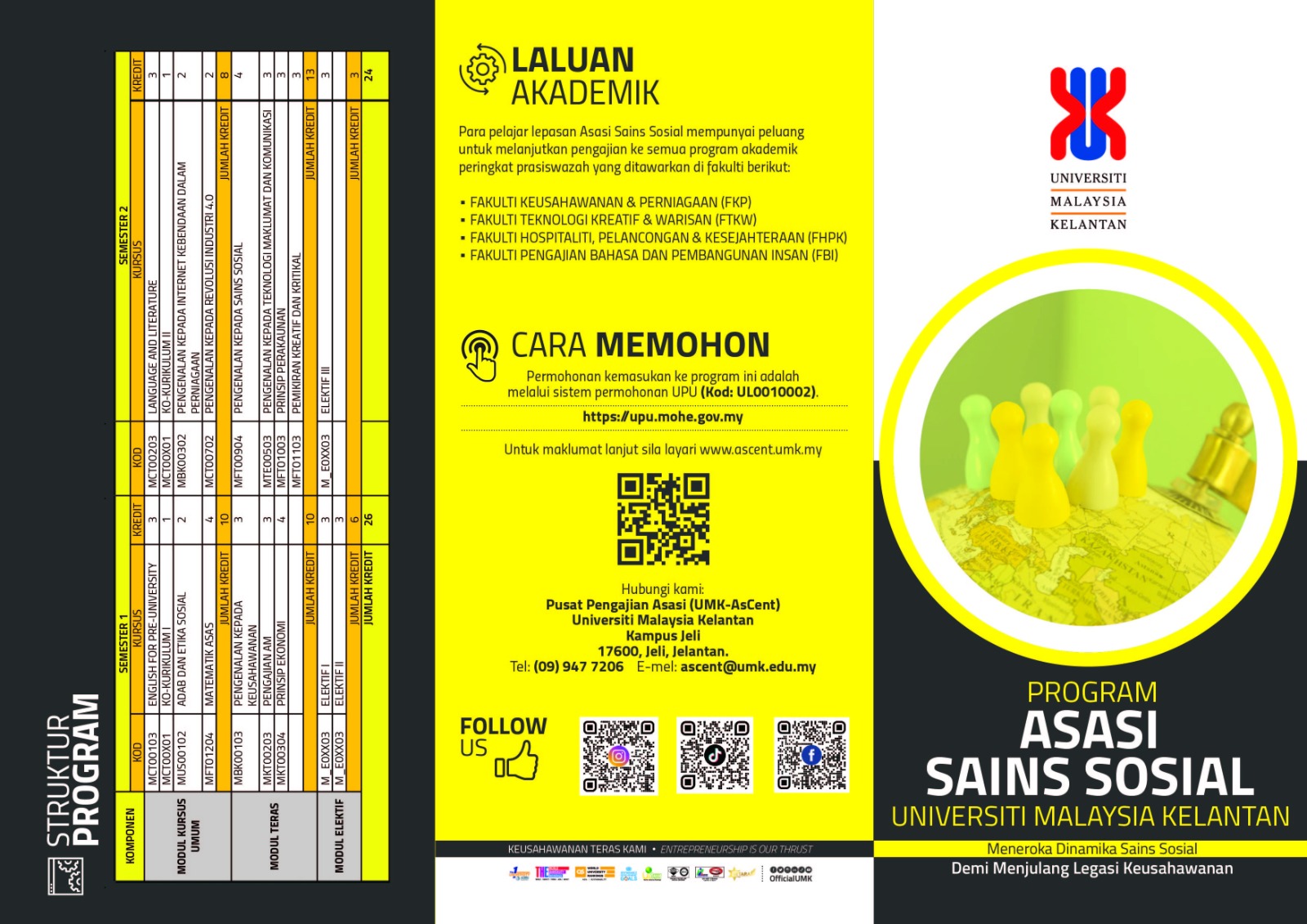 PROGRAM ASASI SAINS SOSIAL - Centre for Foundation Studies Universiti ...